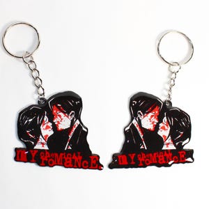My Chemical Romance MCR Best Friend Keychain Accessories Earrings Phone ...