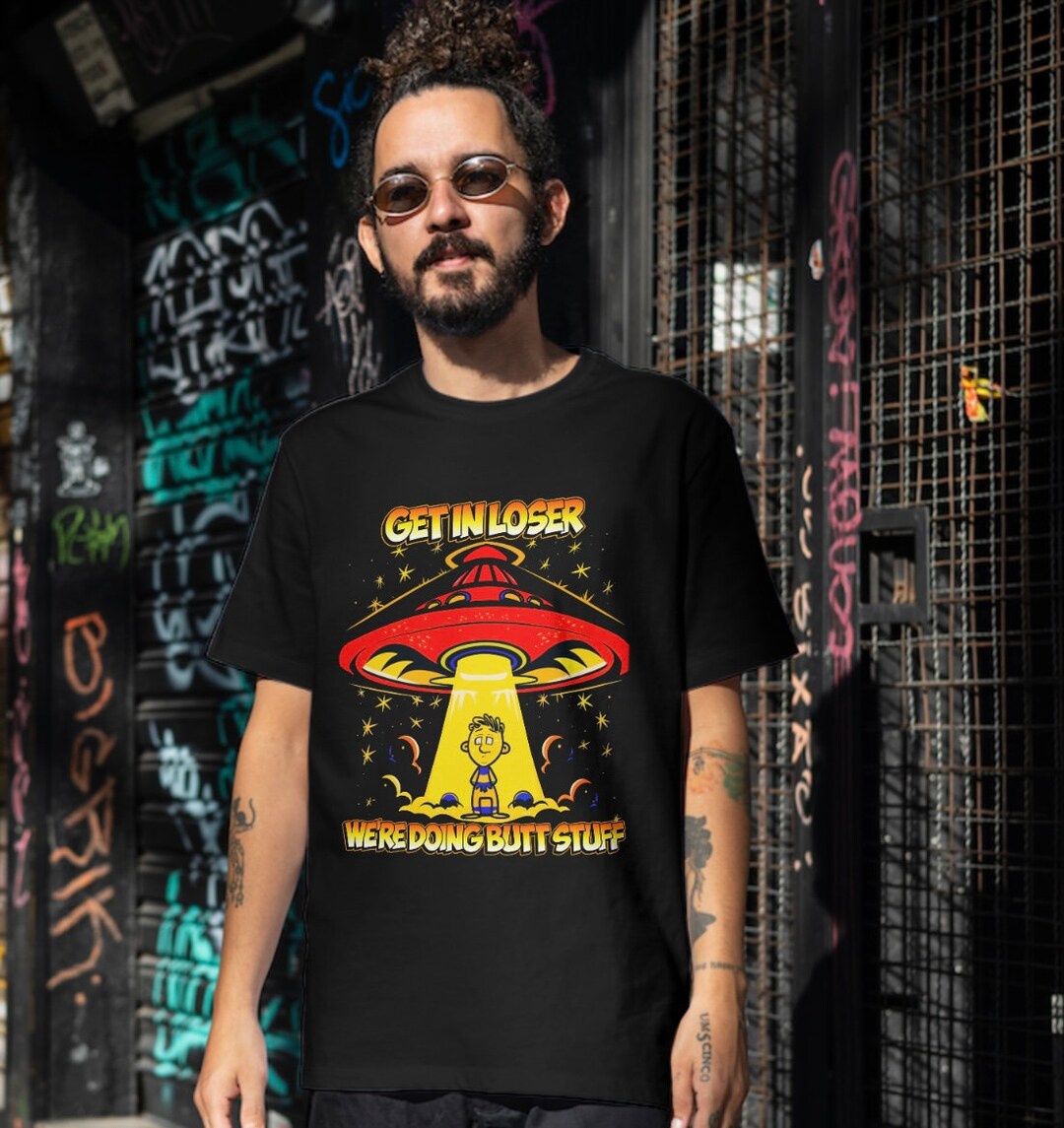 Out-of-this-world Funny Alien Abduction T-shirt - Quirky Sci-fi Humor ...