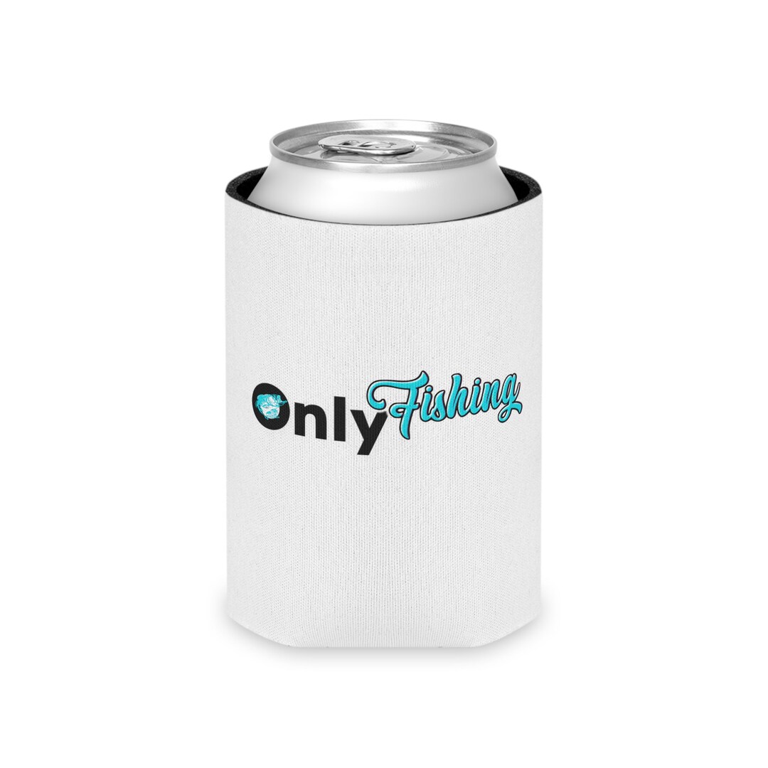 Rustic Fishing Koozie - Personalized Fisherman Gift for Dad - Insulated ...