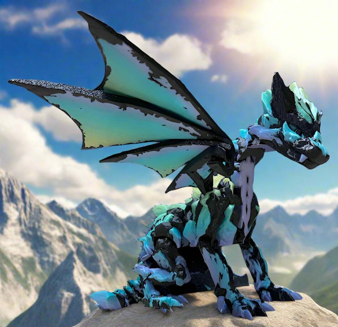 Customizable Stone Dragon Sculpture: Unique Home Decor - Etsy