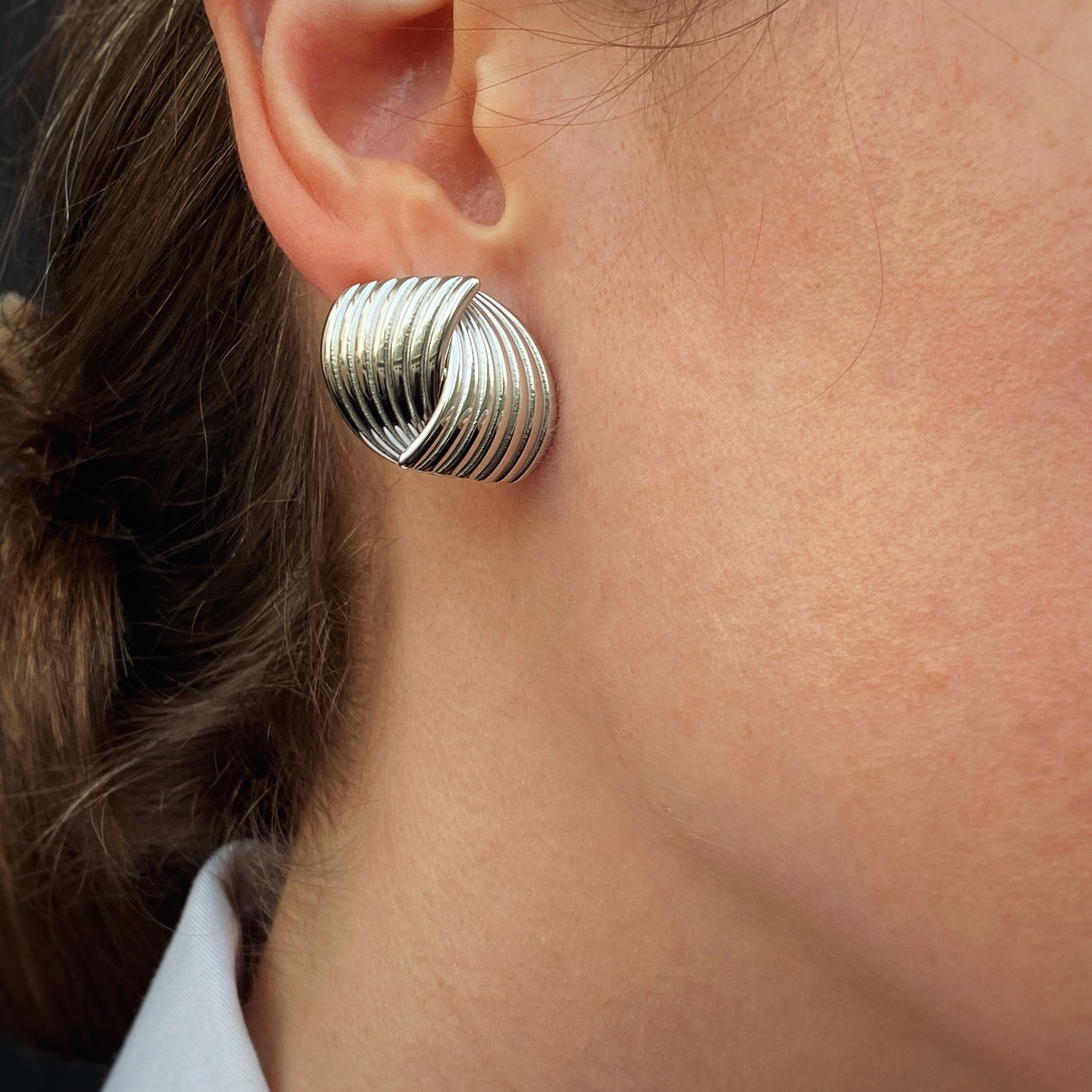 Vintage Style Earrings/ Old Money Earrings/ Gold Silver Earrings ...