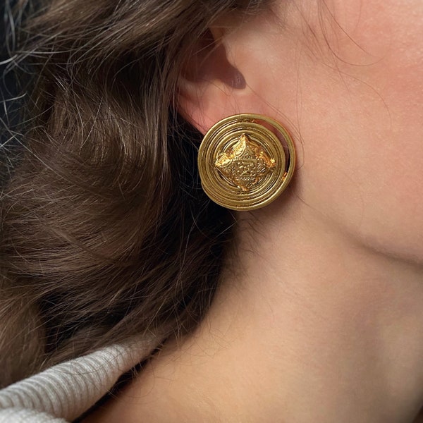 Old Coin Earrings - Etsy