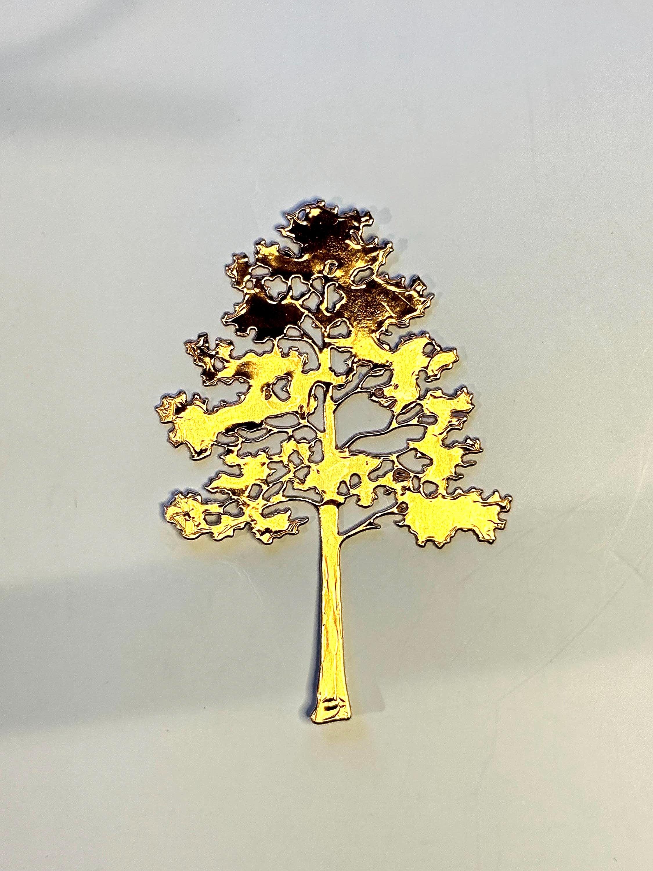 Adhesive Copper Foil Overlay Design - Tree - Great for Stained Glass ...