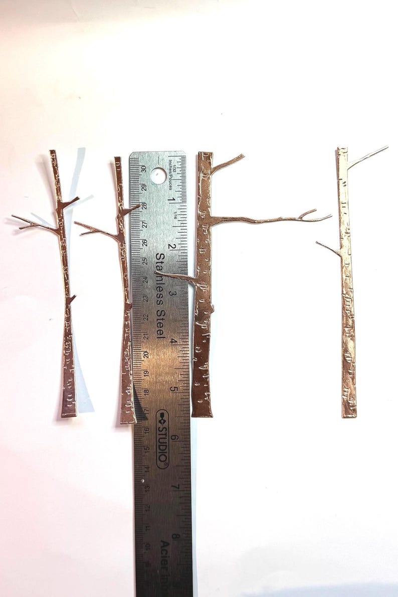 Adhesive Copper Foil Overlay Design - Trees or Branches - Etsy