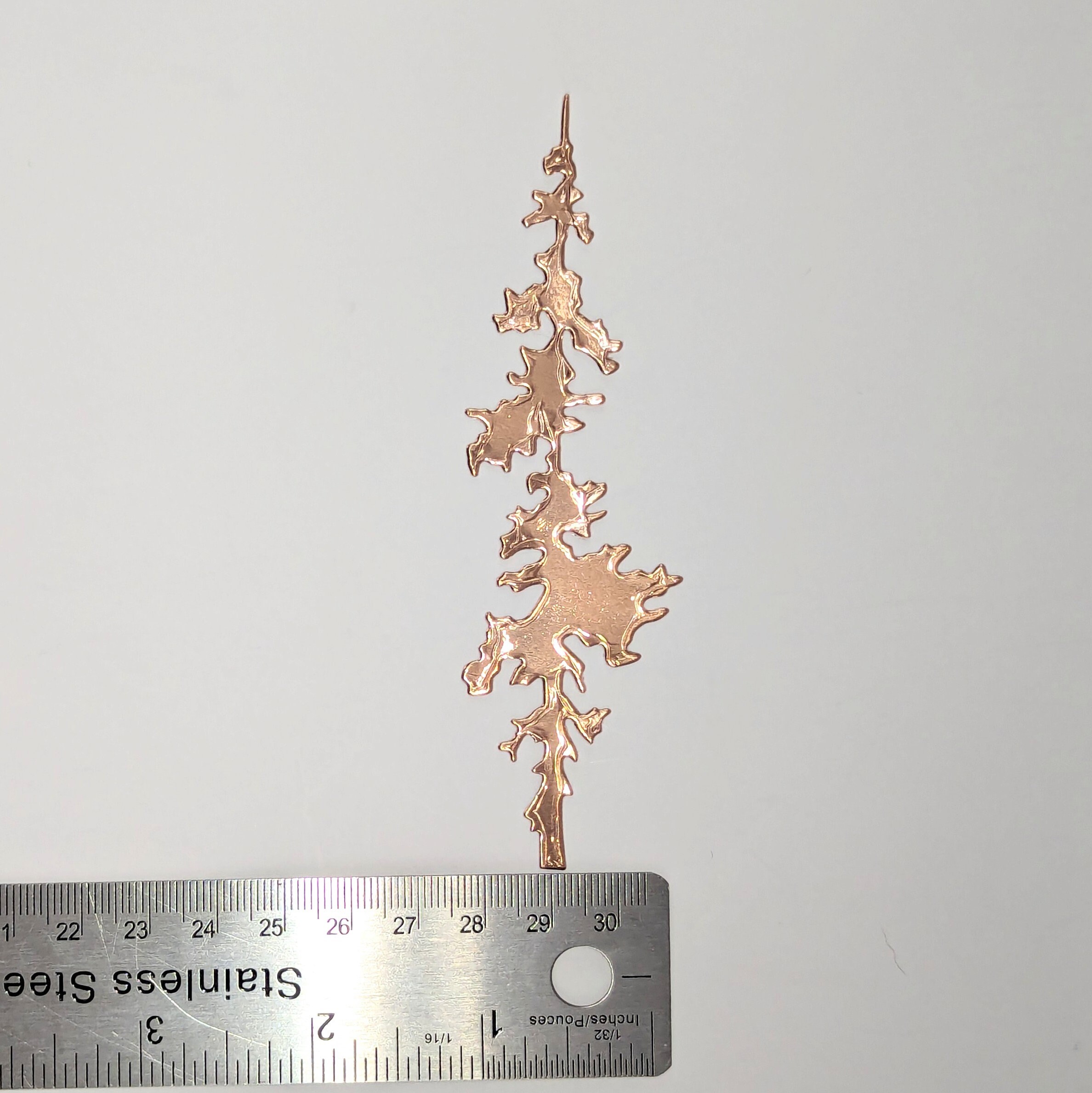 Adhesive Copper Foil Overlay Design - Tree - Great for Stained Glass ...