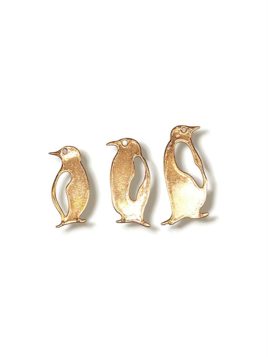 Adhesive Copper Foil Penguins for Stained Glass Overlay Set of 3 - Etsy