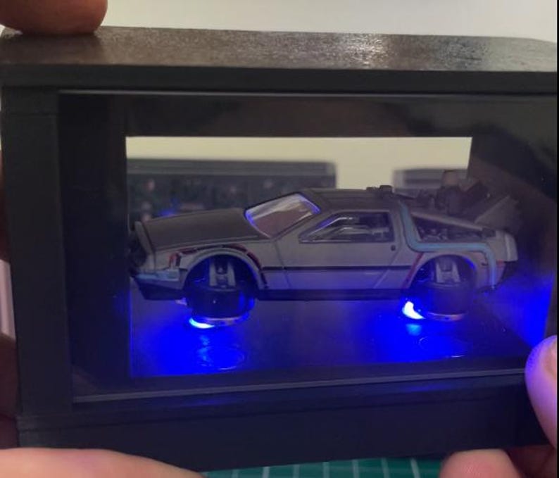 TIME MACHINE Display With Lights (*digital File) - Etsy