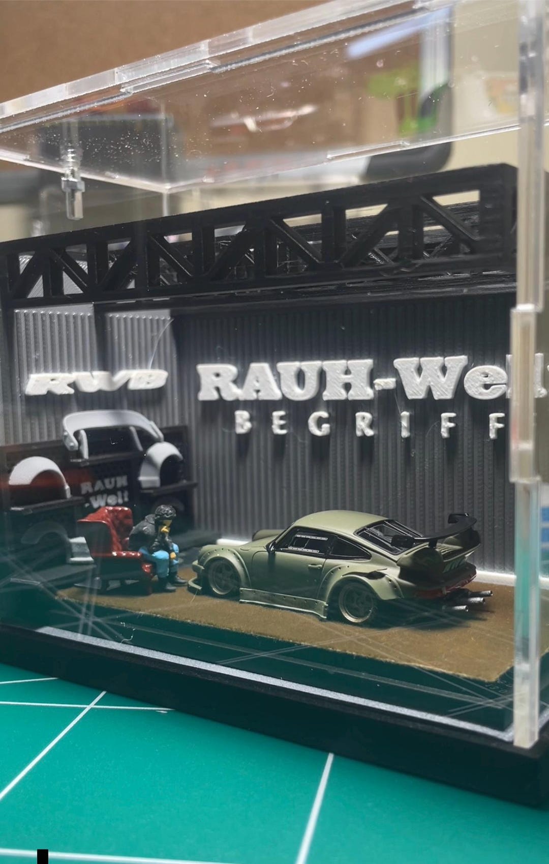 Porsche RWB Display Diorama | 3D Printable Model - Etsy