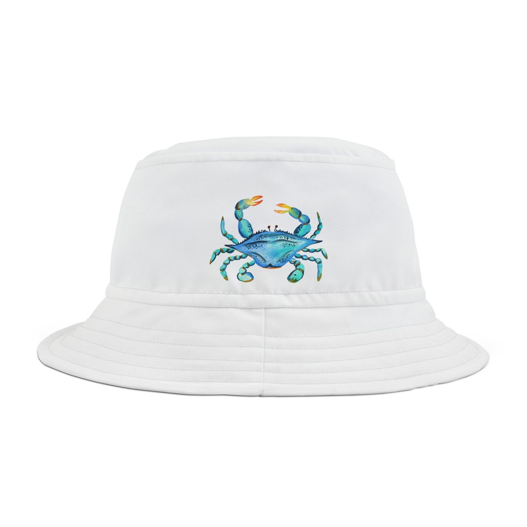 Blue Crab Bucket Hat - Etsy