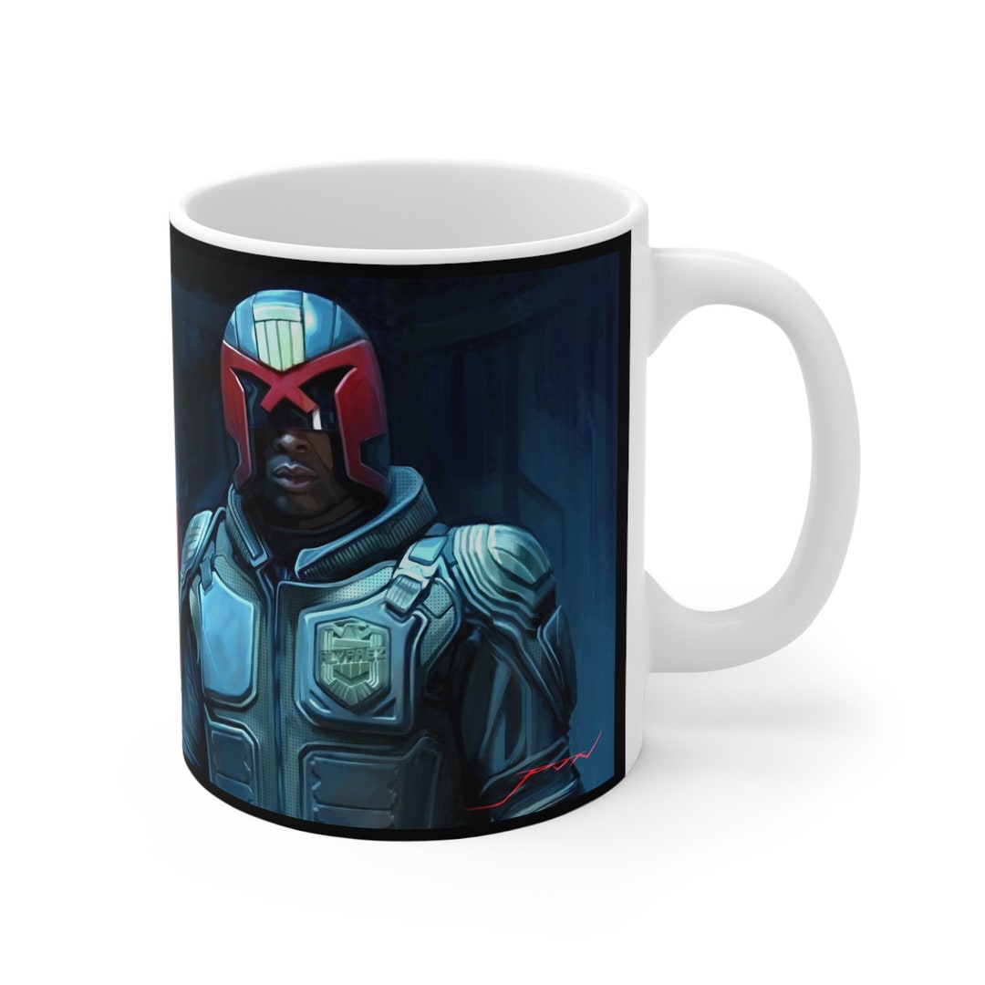 Corrupt Judges Judge Dredd Black Mug - Etsy