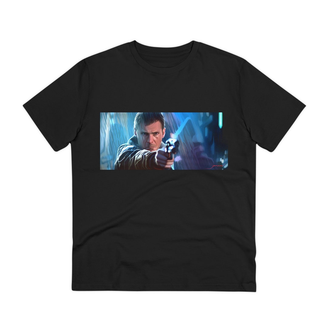 Blade Runner Deckard Black Unisex Organic Cotton T-shirt - Etsy
