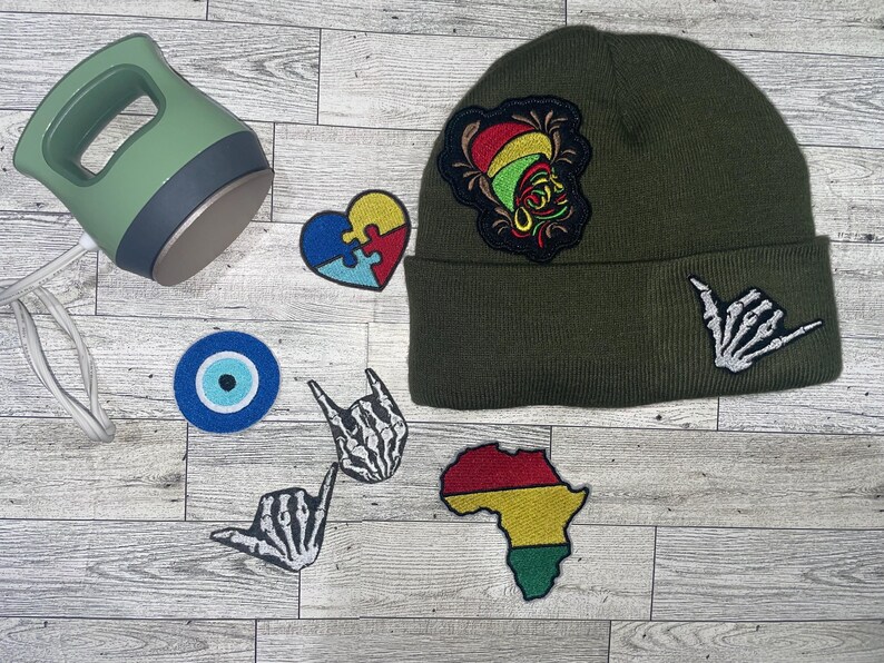 Shaka Skeleton Hand Patch (GLOW in the DARK Options!) - Etsy