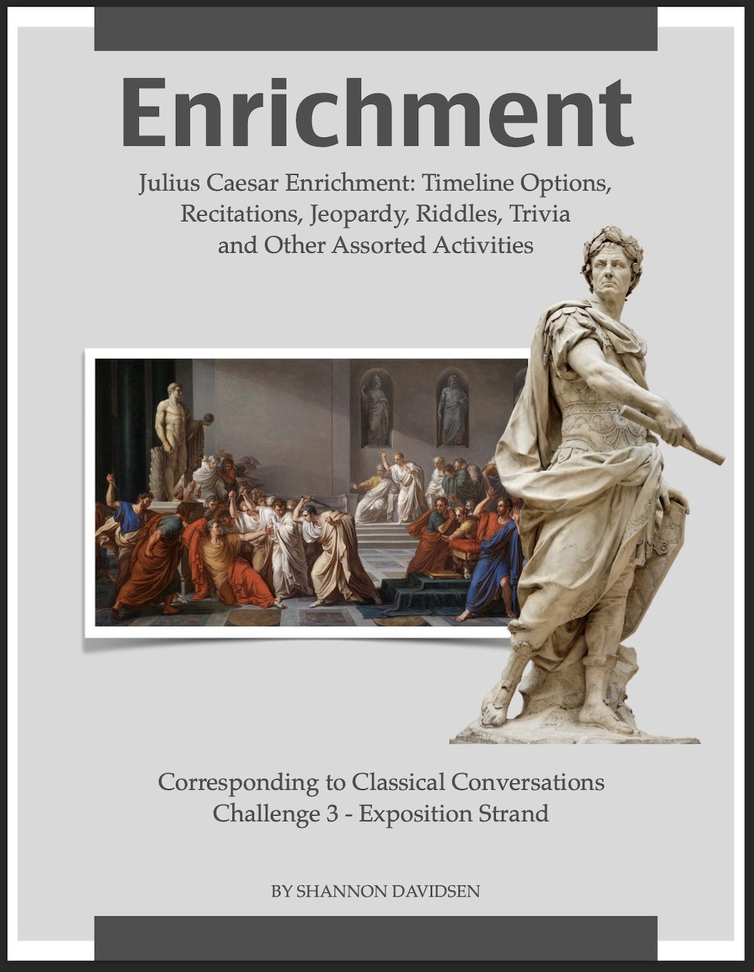 Enrichment for Julius Caesar | Timeline, Recitations, Jeopardy, Riddles ...