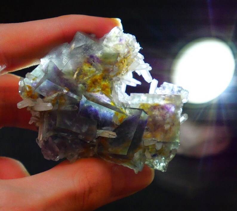 Fluorite and Quartz Yindu Mine, Inner Mongolia, China - Etsy