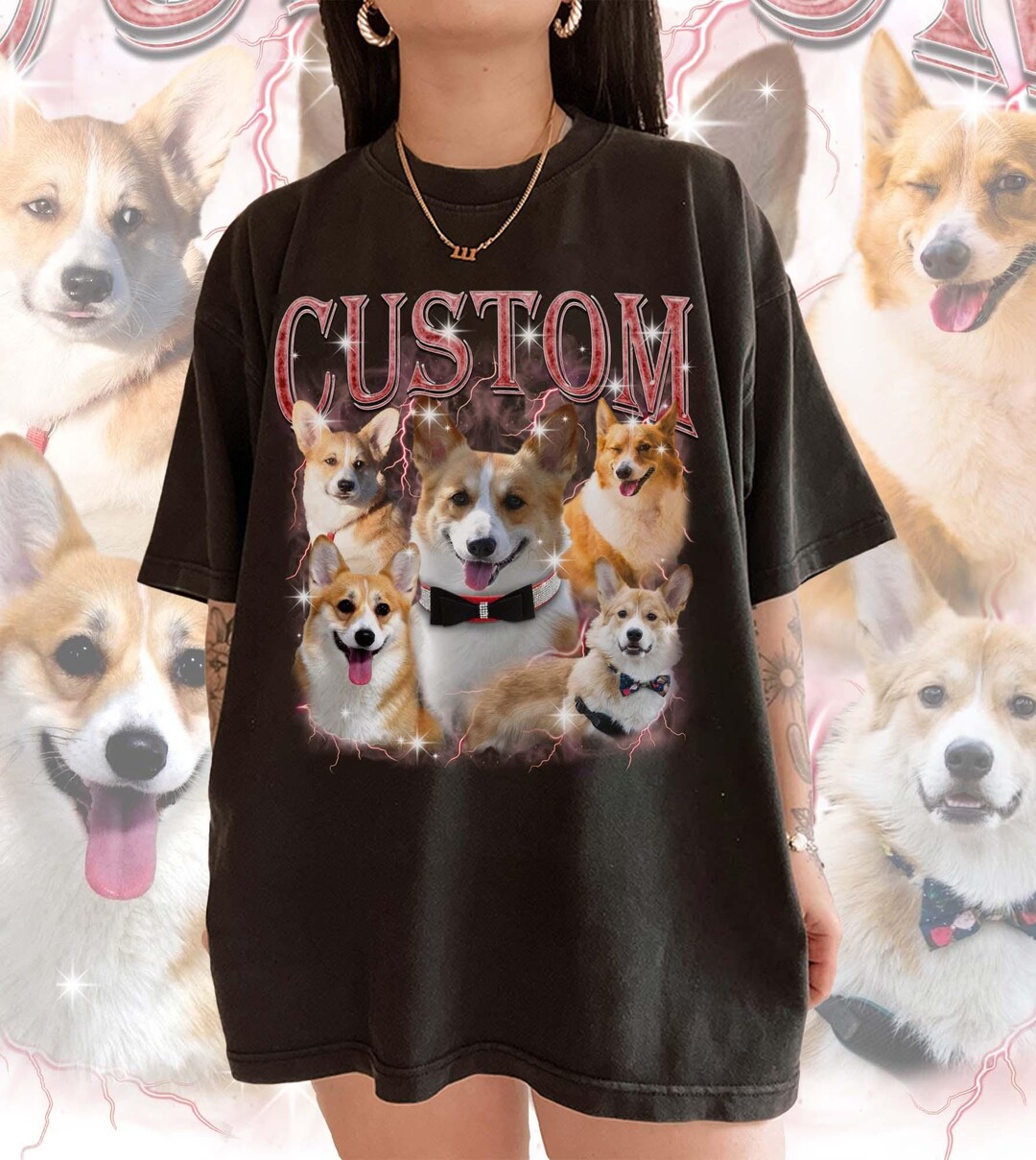 Retro Custom Bootleg Rap Tee, Custom Dog Bootleg Shirt, Custom Dog ...