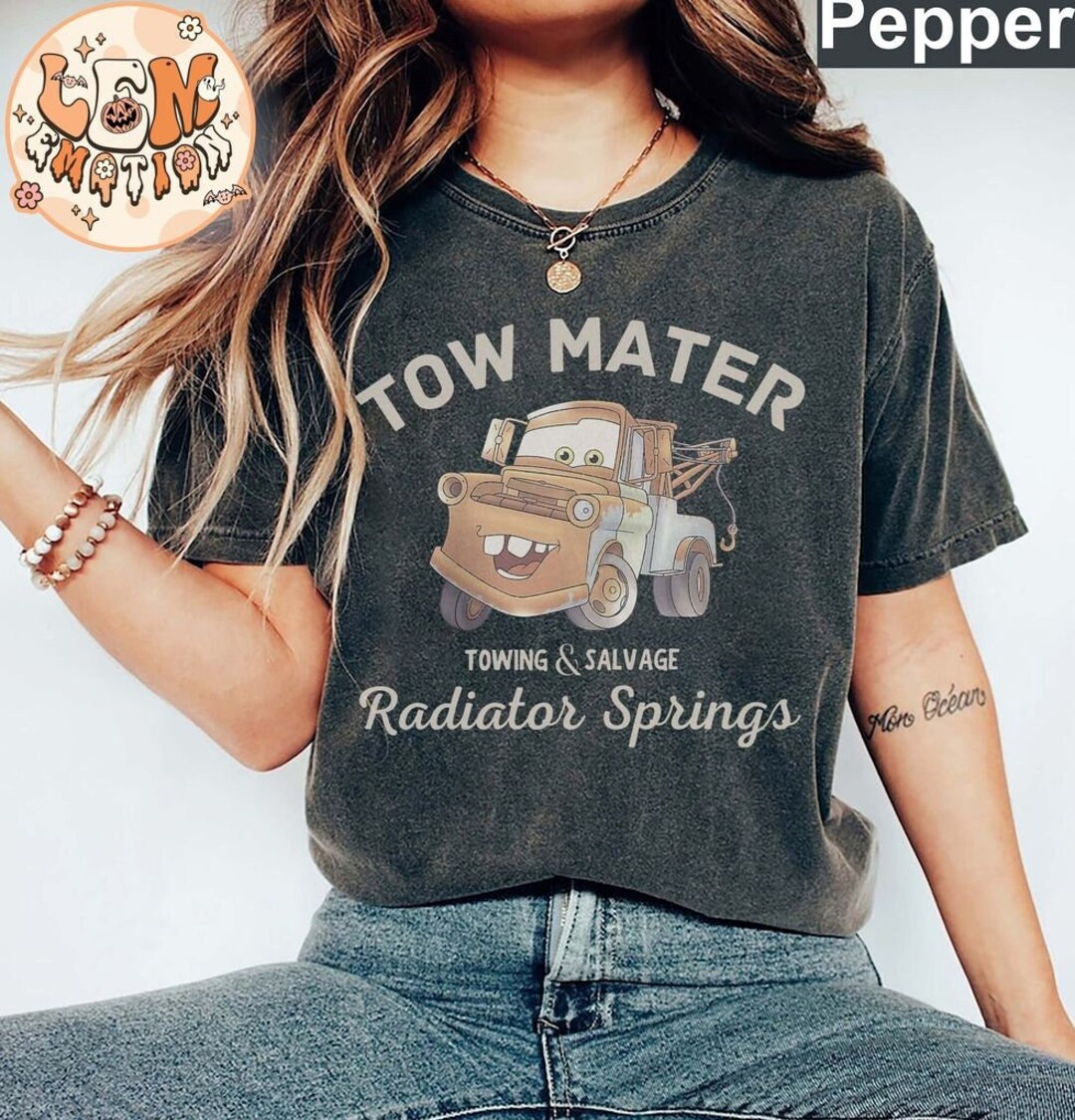 Tow Mater Shirt, Disney Cars Shirt, Cozy Cone Motel, Disneyland Shirts ...