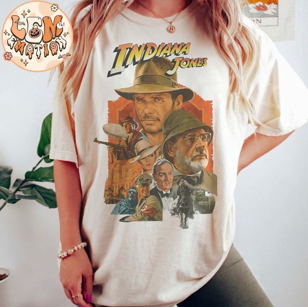Vintage 90s Indiana Jones Adventure Disneyland 1995 Comfort Colors ...