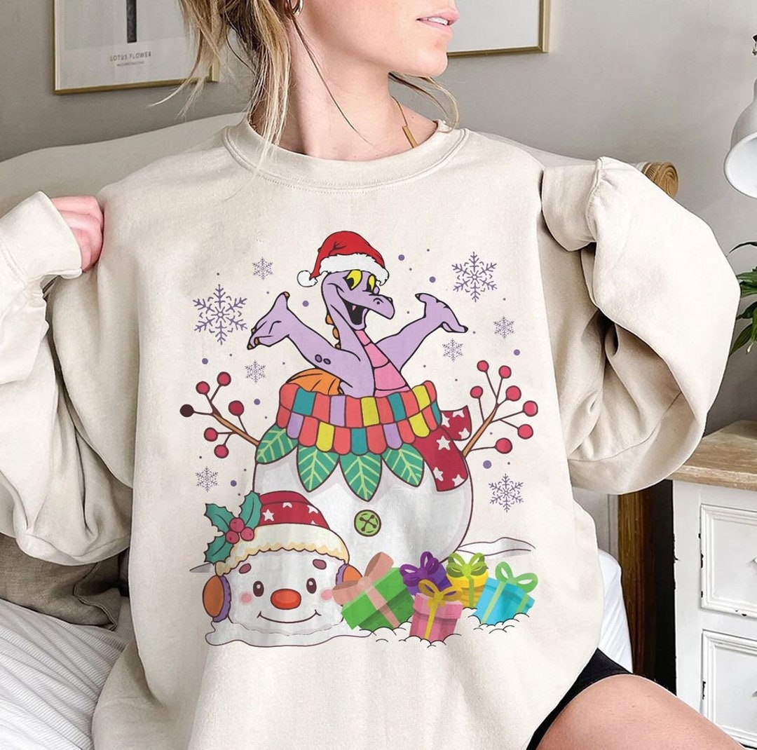 Vintage Disney Figment Christmas Shirt, Disney Christmas Shirt ...