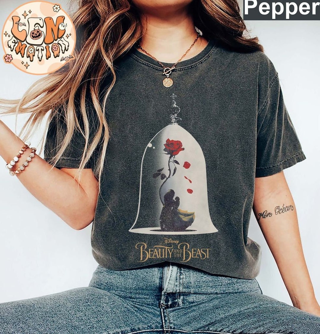 Retro Disney Beauty and the Beast Shirt, Vintage Bella Disney Shirt ...