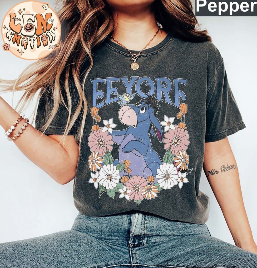 Retro Disney Eeyore Comfort Colors Shirt, Eeyore Winnie the Pooh ...