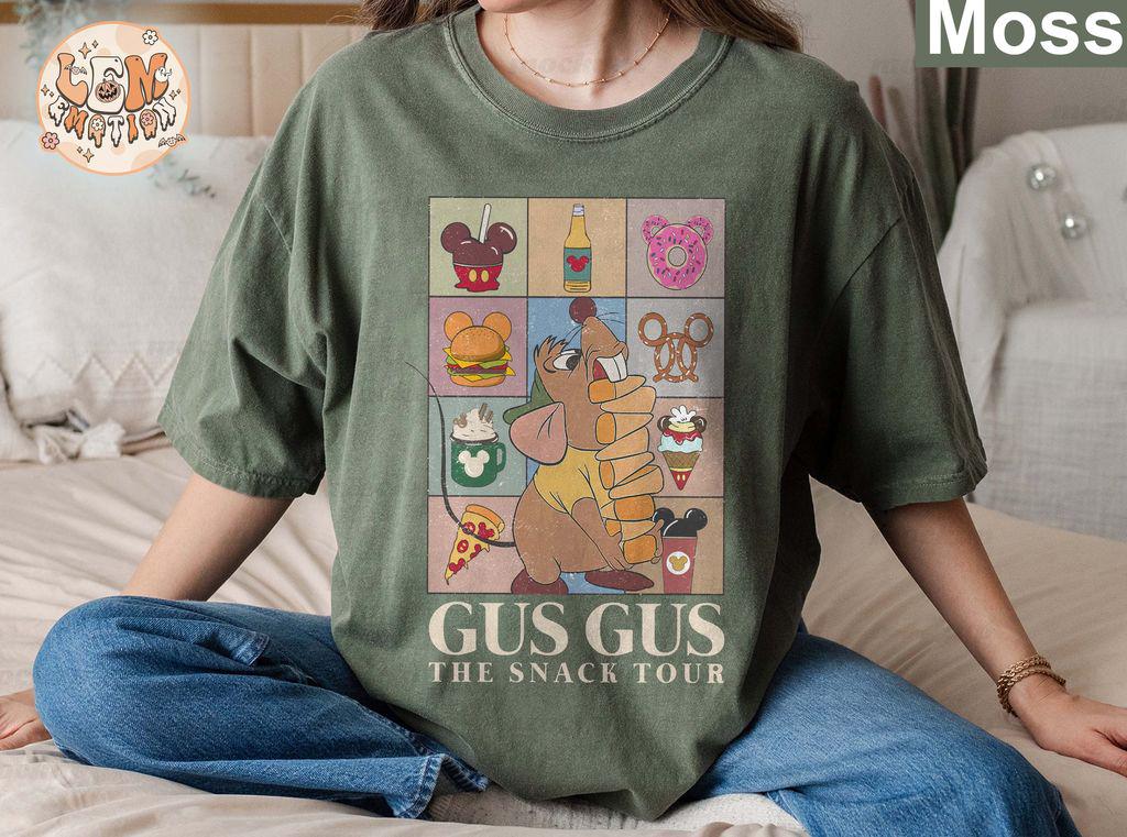Retro Funny Gus Gus the Snack Tour Comfort Colors Shirt, Cinderella Gus ...