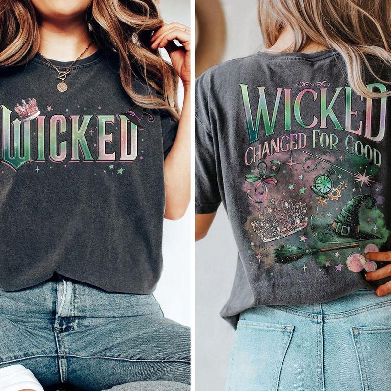 Wicked 2 Tshirts - Etsy