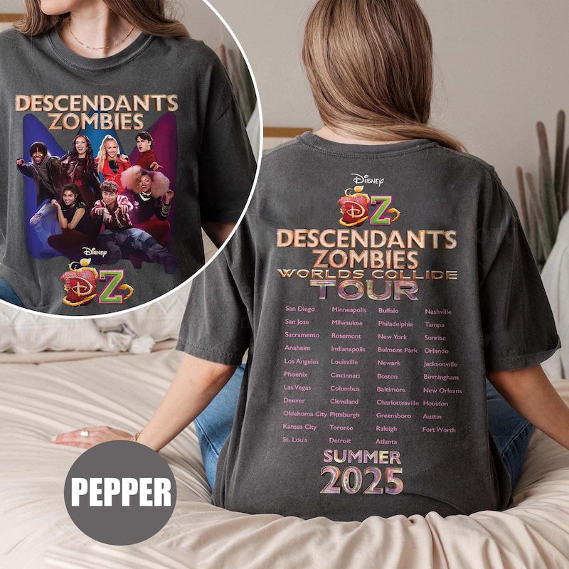 Descendants Zombies World Tour - Etsy