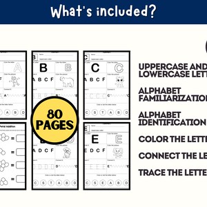 Alphabet Mastery Handwriting Practice Letter Identification Connect the ...