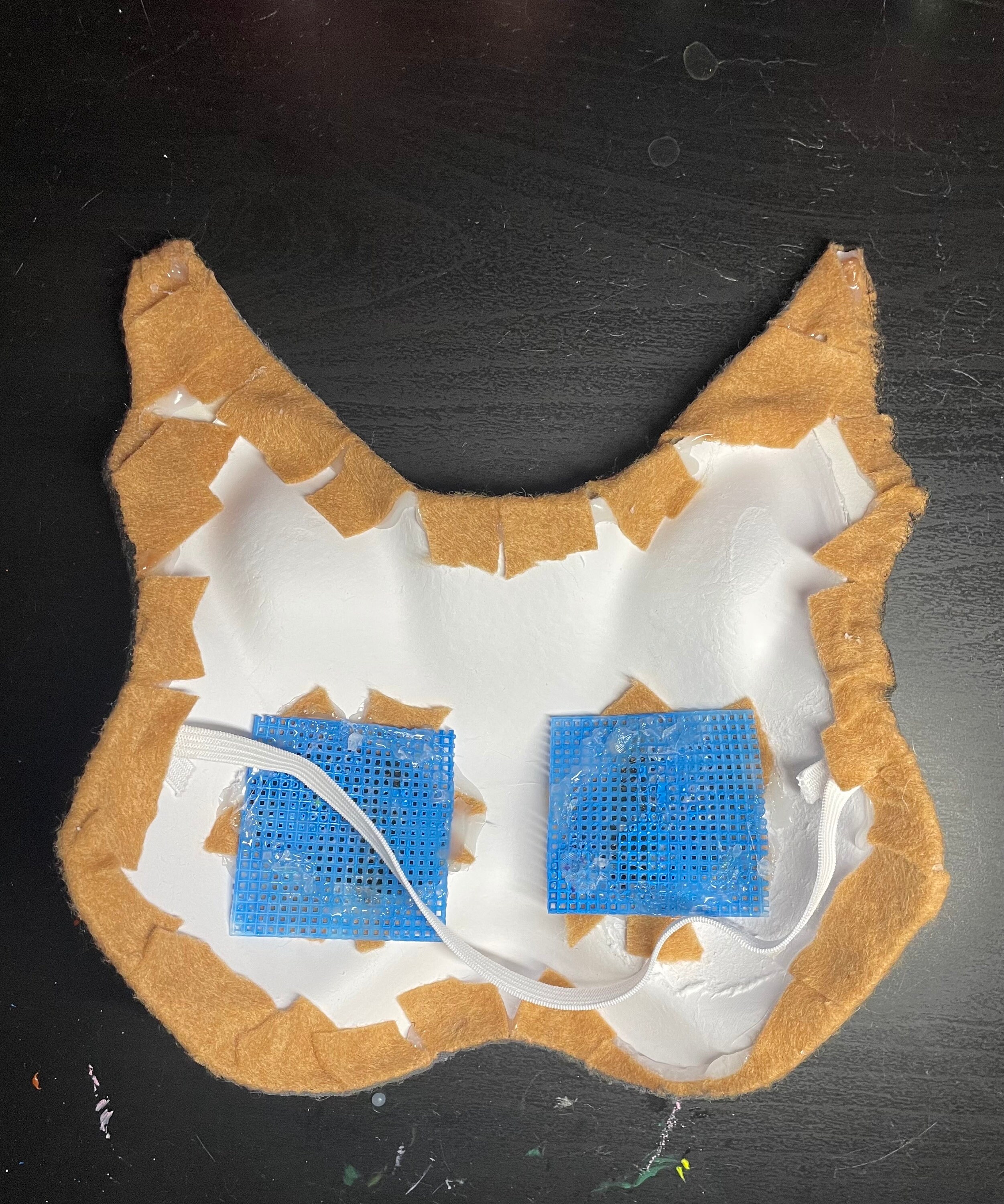 Pre-made Felted Cat Mask/therian Mask - Etsy