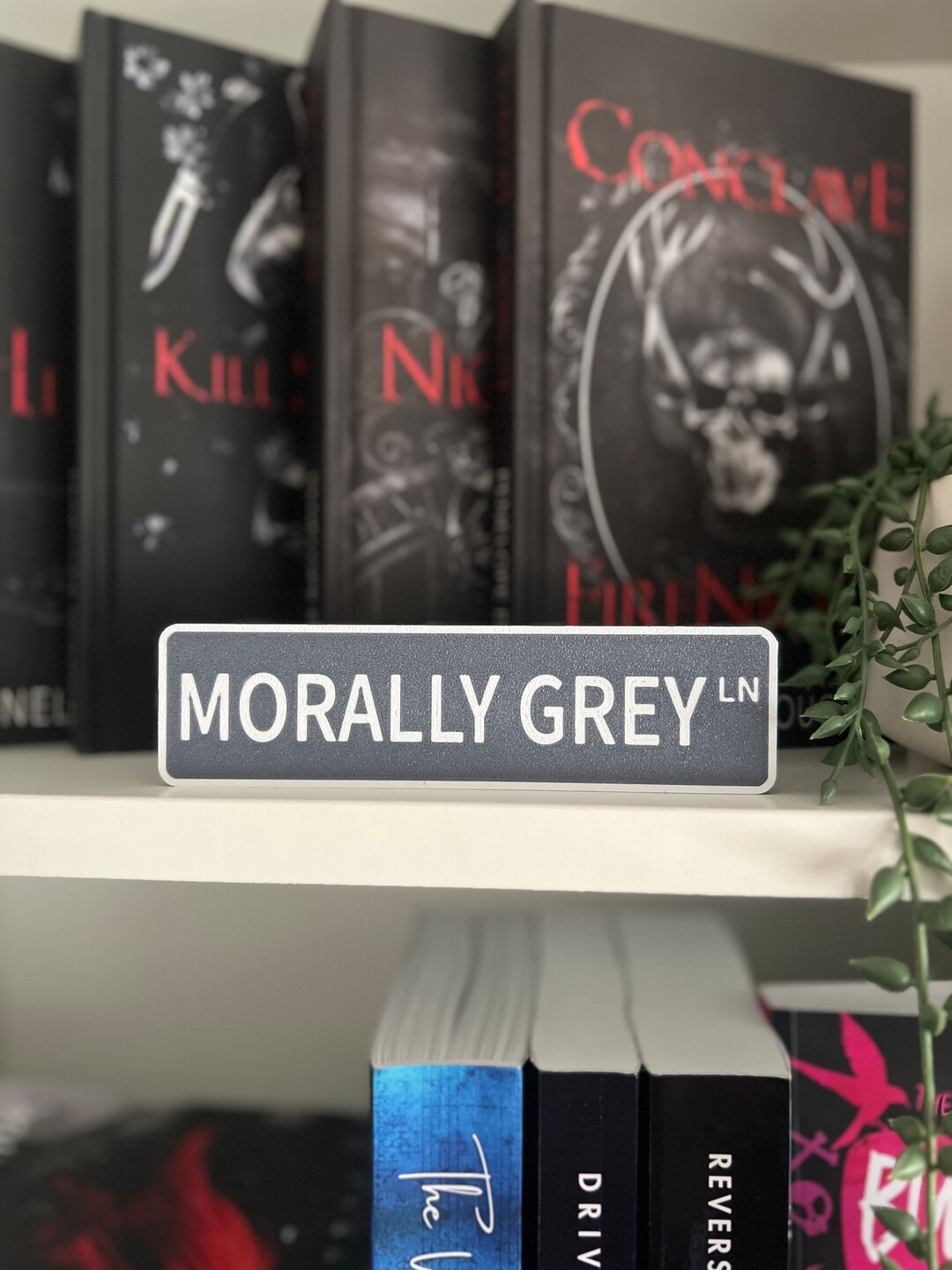 3D Print Bookshelf Street Sign Bookish Bookshelf Accessories - Etsy ...
