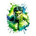HULK Watercolor PNG Bundle 20 Designs for Sublimation Printing Instant ...