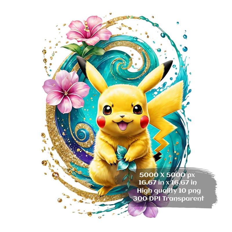 Pikachu Font Svg - Etsy Australia