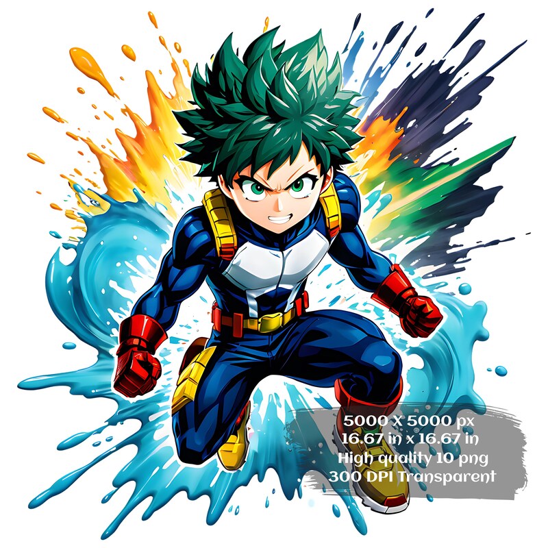 My Hero Academy Stickers - Etsy