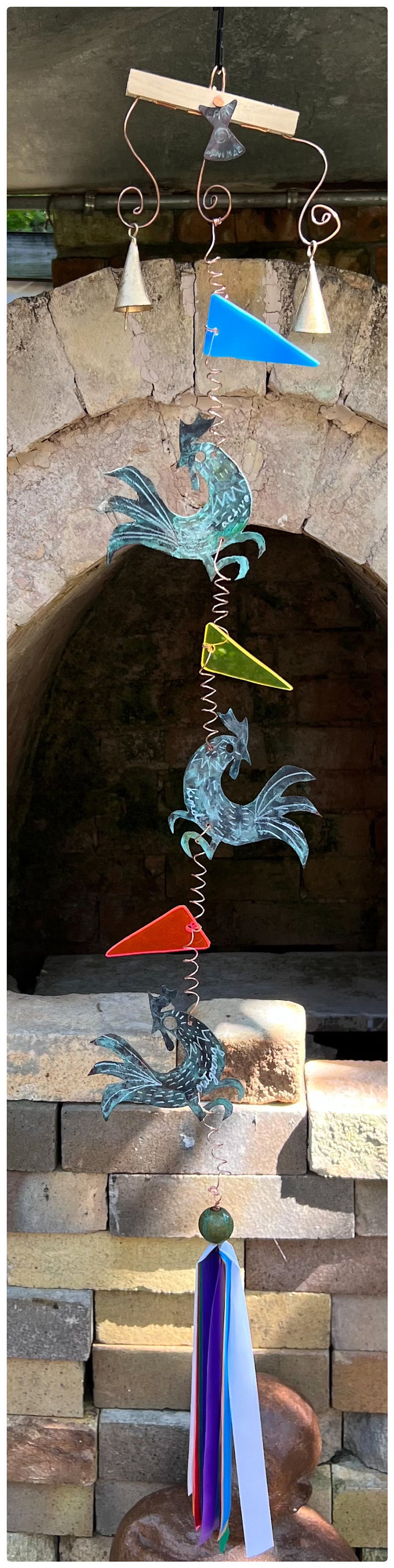 HANGING TOTEM: Mobile, Wall Hanging, Patio, Animal Spirit, Year of the ...