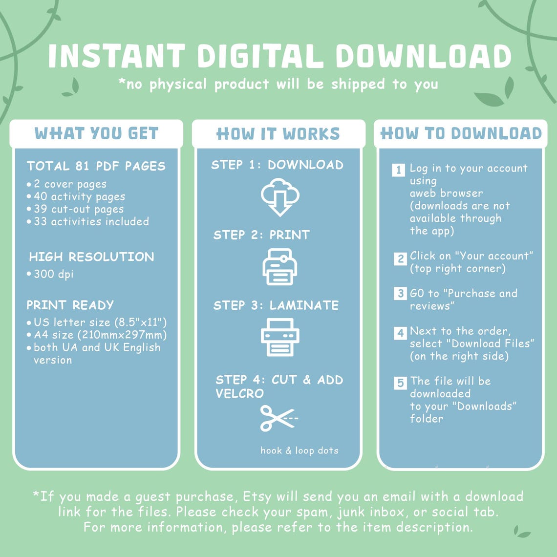 PORTUGUESE Busy Book Printable Toddler Learning Binder Preschool ...