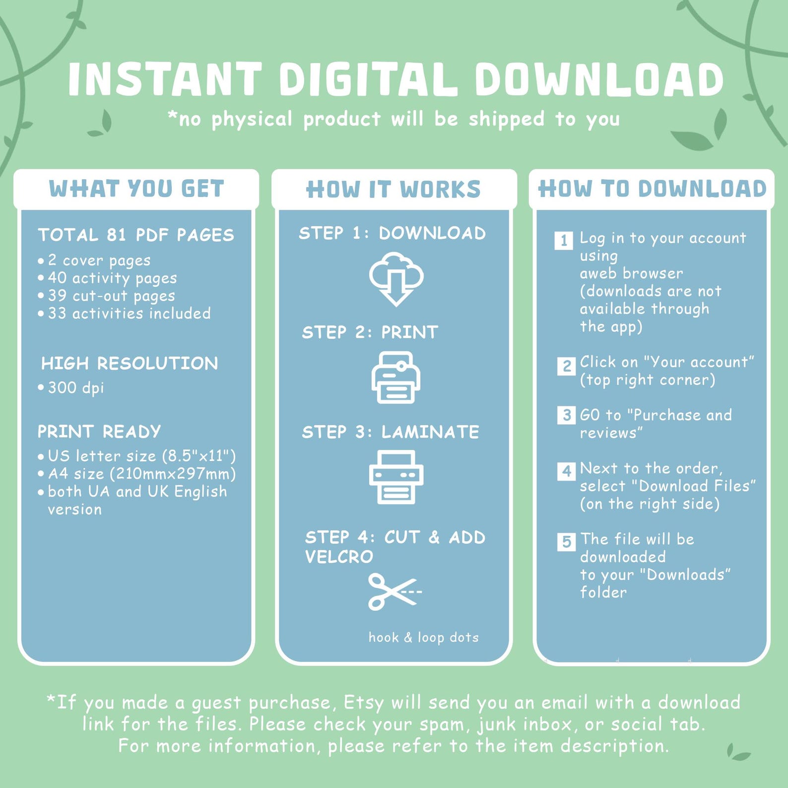 PORTUGUESE Busy Book Printable Toddler Learning Binder Preschool ...