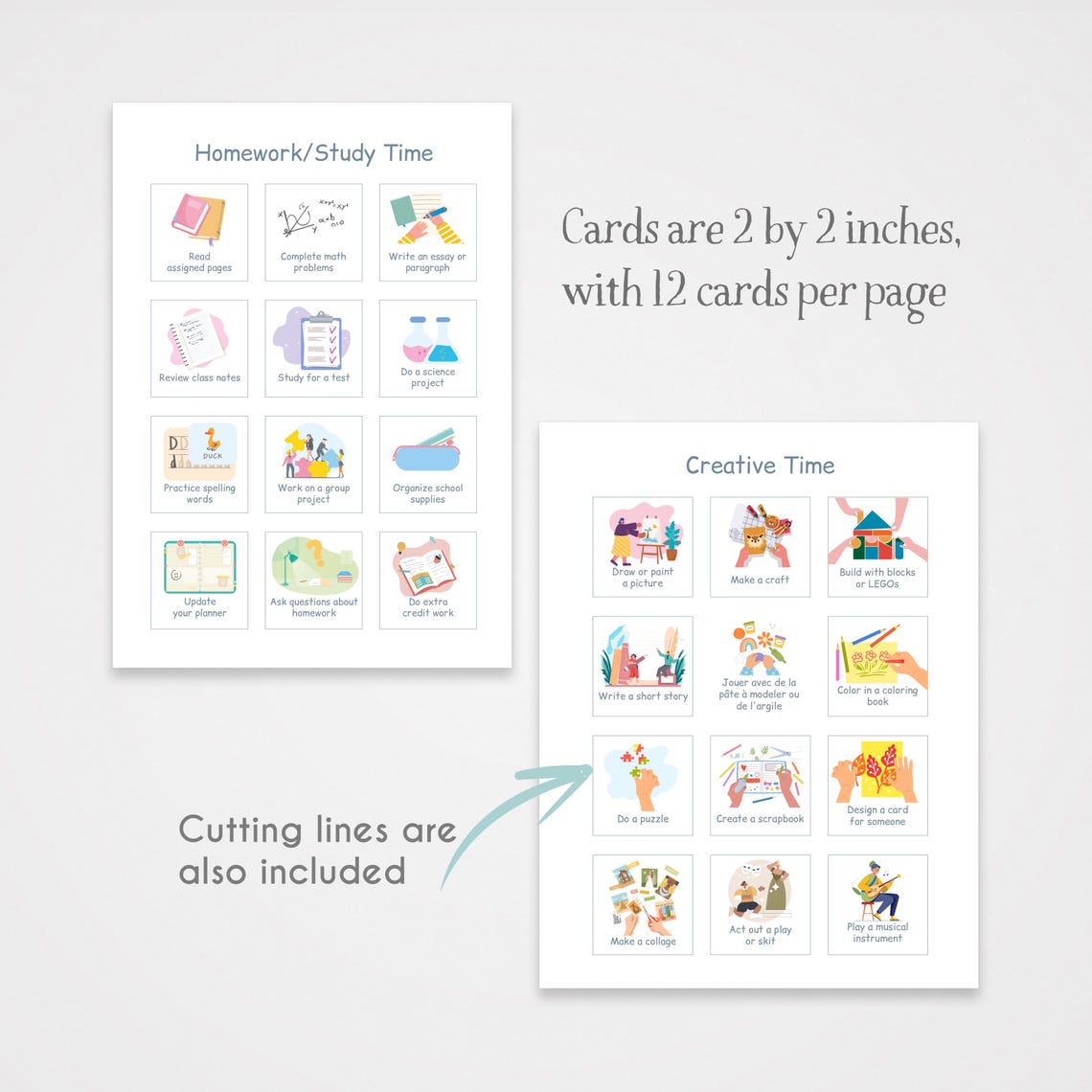 Daily Routine Cards, Daily Rhythm Cards, Visual Routine Cards ...