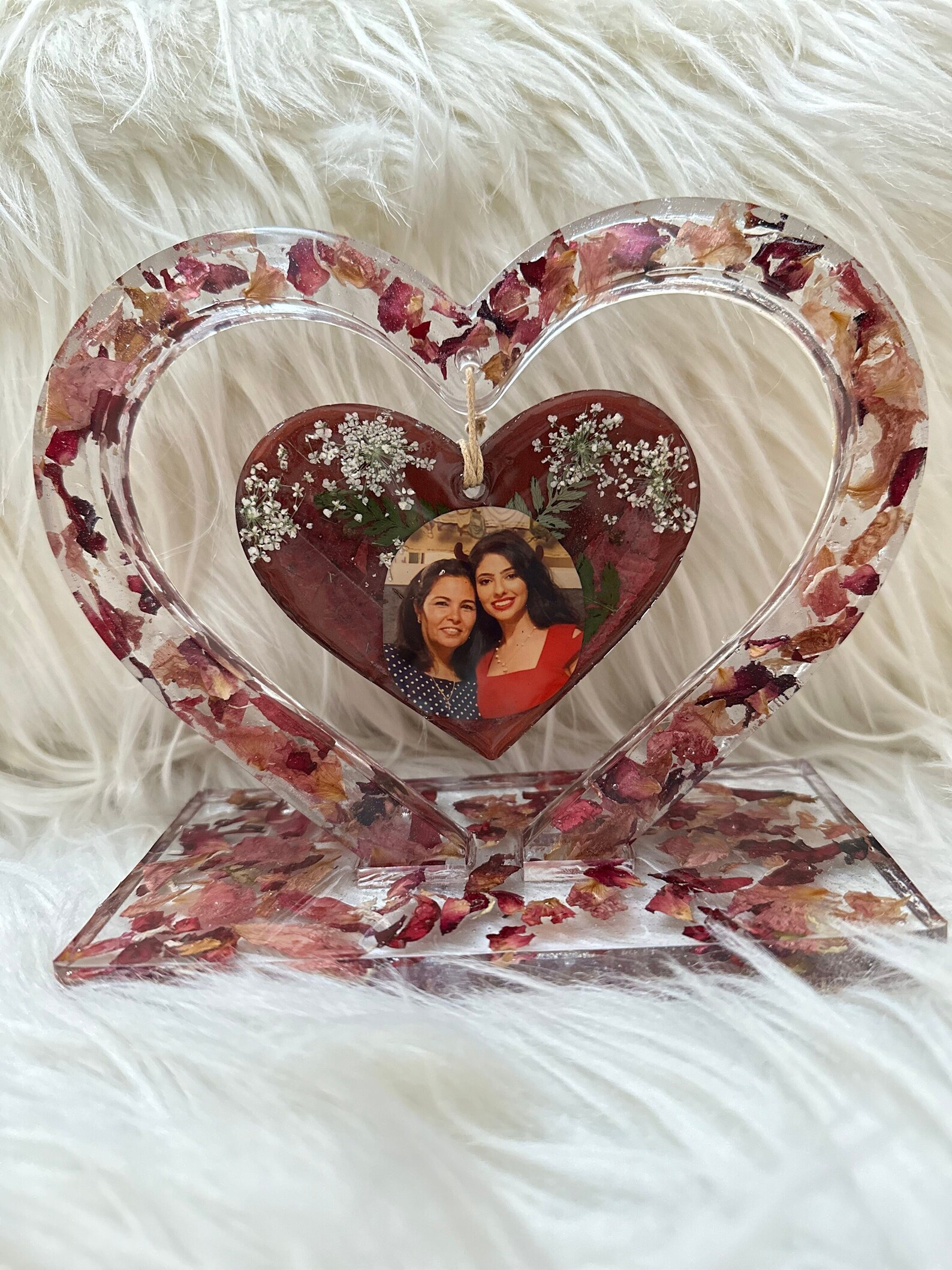 Hanging 3D Frame Heart-shaped. - Etsy