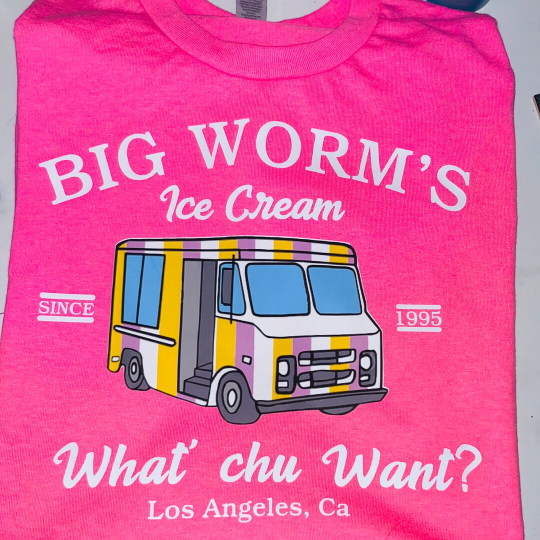 Big Worms Ice Cream Truck Shirt - Etsy