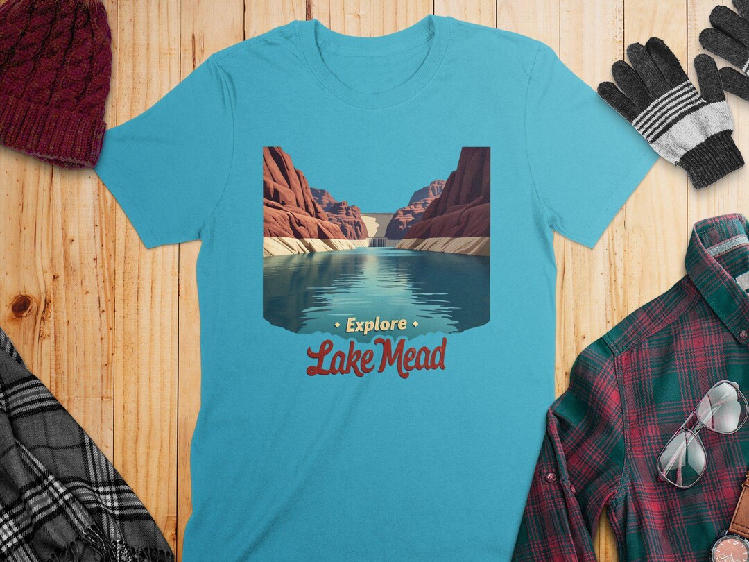 Explore Lake Mead T-shirt, Scenic Graphic Tee, Adventure Lover Gift ...