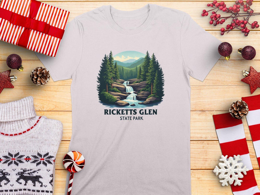 Ricketts Glen State Park T-shirt, Nature Lover Shirt, Hiking Adventure ...