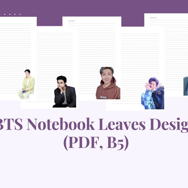 Bts Notebook - Etsy