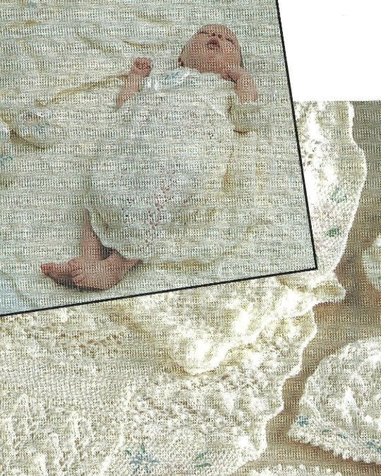 Vintage Lacy LAYETTE Patterns for Baby. Crochet Pattern "lacy Layette ...