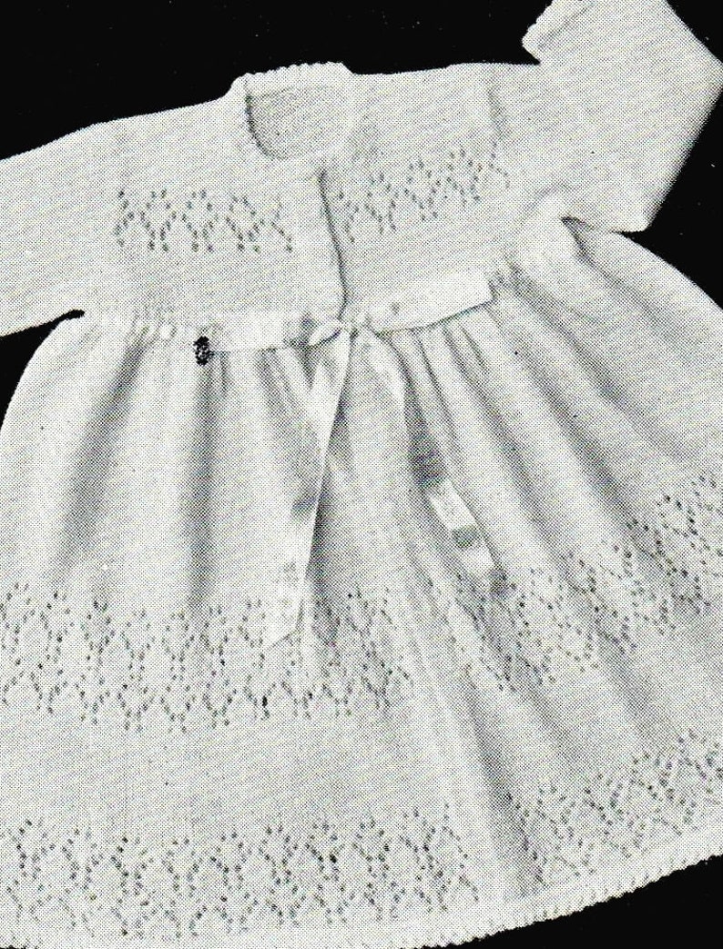 Patons BABY "three Layettes" Pattern Book 447 Knitting - in PDF Format ...