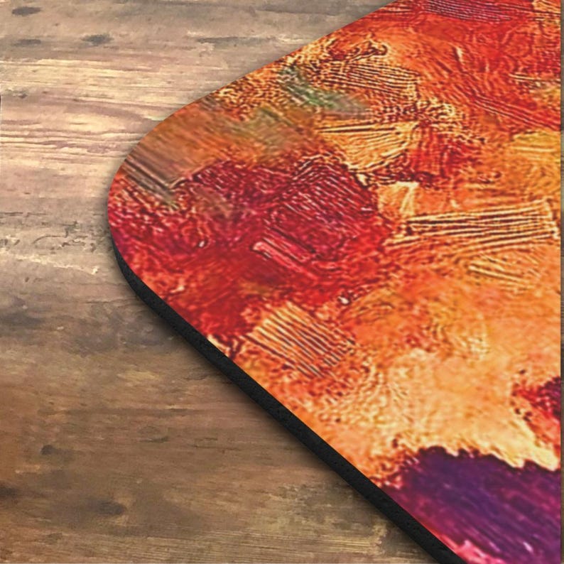 Wild West Mouse Pad, Native American Rectangle Desk Mat ,horse Riding ...