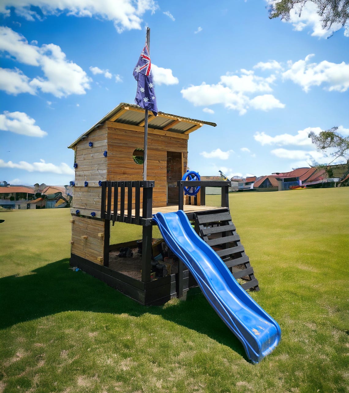Cubby House - Playhouse DIY Building Plans - the Shack - Etsy