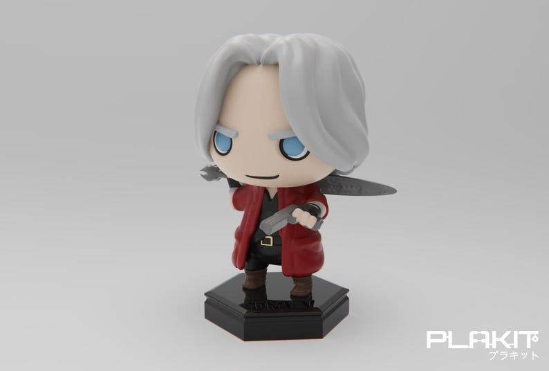 3D Dante- Devil May Cry - 3D STL Model - Digital Download - Etsy Australia