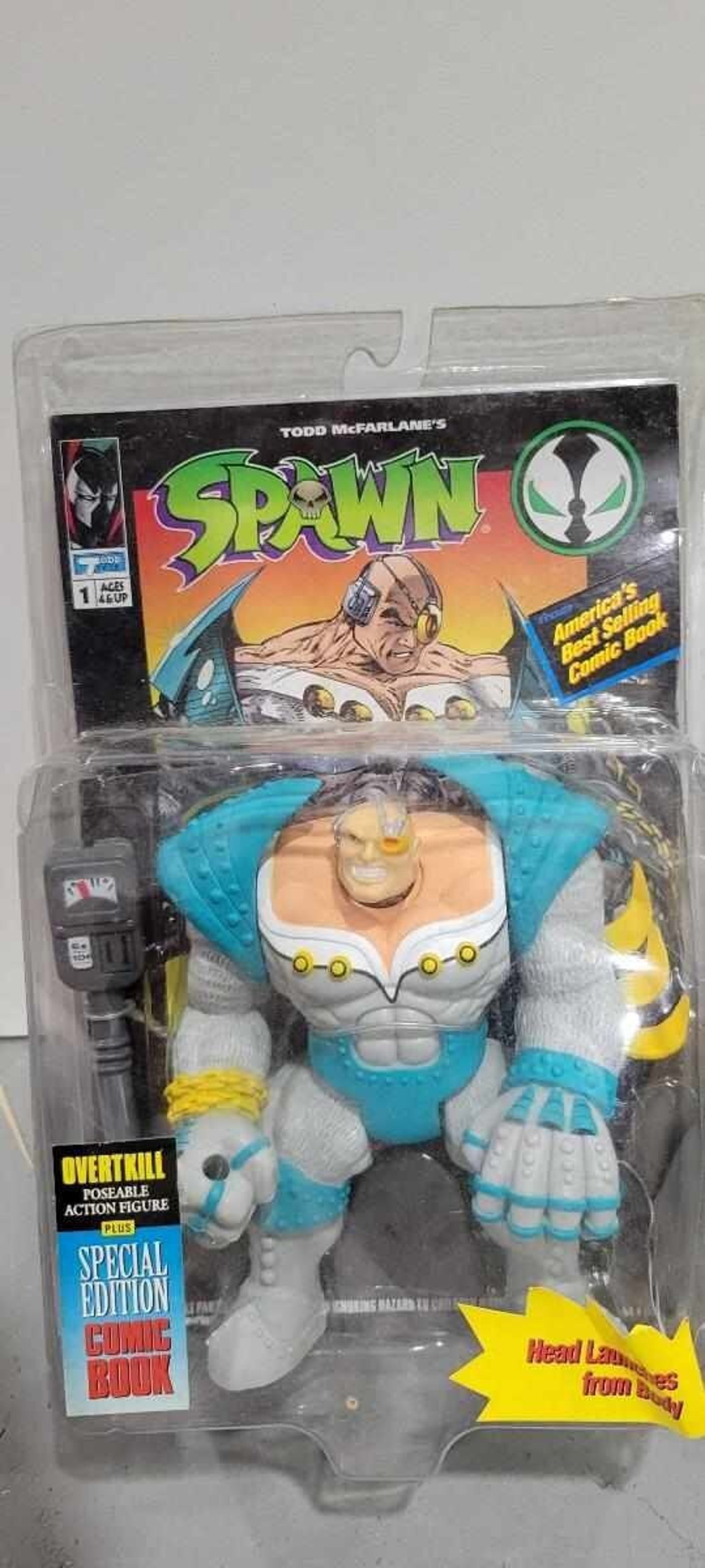 Spawn Action Figure overkill 1994 New/unopened Todd Macfarlane - Etsy