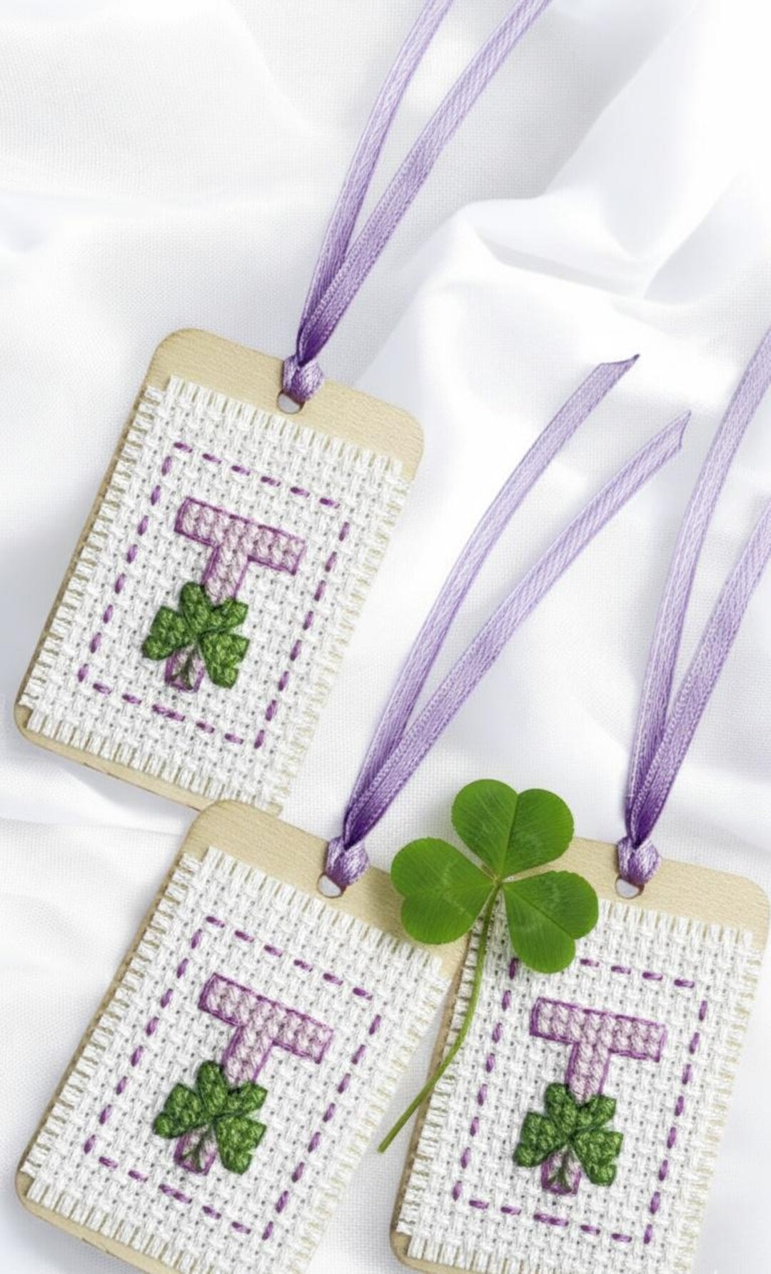 Shamrock Wooden Gift Tags | Letter Tags | Shamrock Gift Tags | Wooden ...