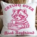 Crying Over Book Boyfriends, SVG PNG File, Trendy Vintage Bookish Retro ...